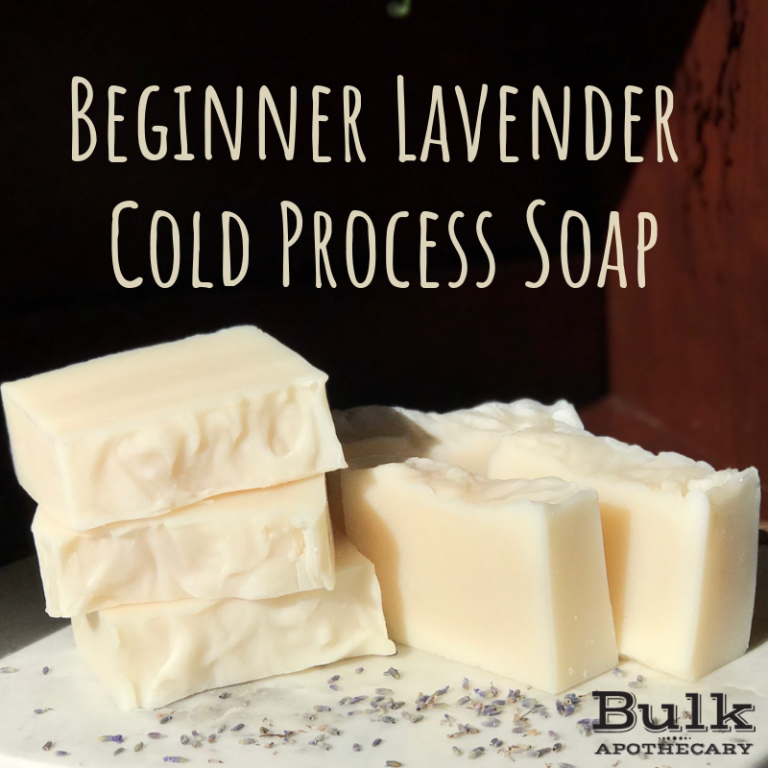 Lavender Cold Process Soap Recipe