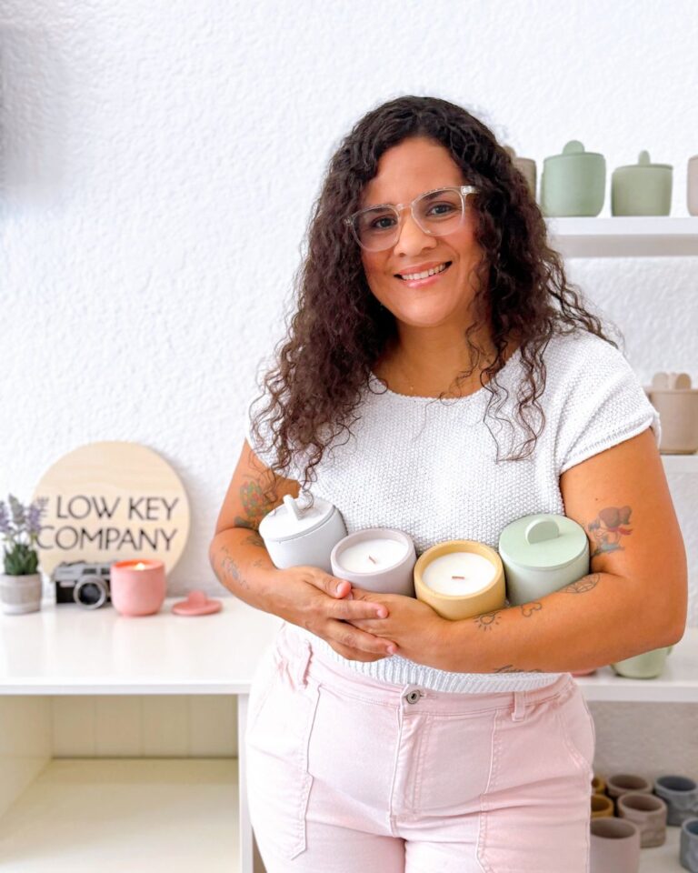 Maker of The Month: Candle Maker and Owner of The Low Key Company
